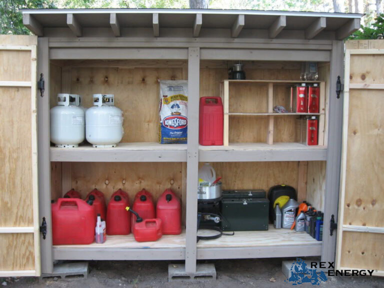 How to Store Gasoline Safely: 6 Gas Can Storage Ideas